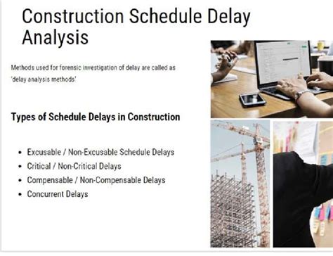 Delay Analysis Techniques In Construction A Review Ce 2013 Studocu