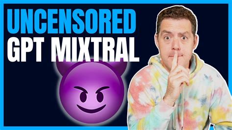 Fully Uncensored MIXTRAL Is Here Use With EXTREME Caution