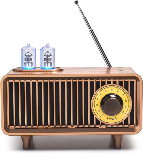 Amazon 2024 Newest PRUNUS J120 Retro Vintage Radio AM FM PRUNUS