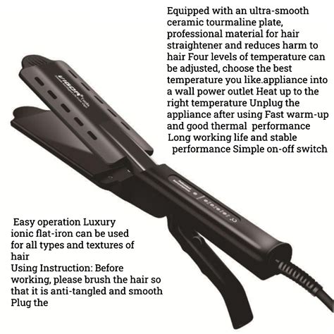 Vigor 908 Fast Hair Straightener Professional Hair Iron Heavy Duty