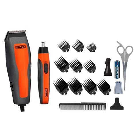 kit Máquina de Cortar Cabelo Wahl Aparador Nasal Combo Cut Pentes eFácil