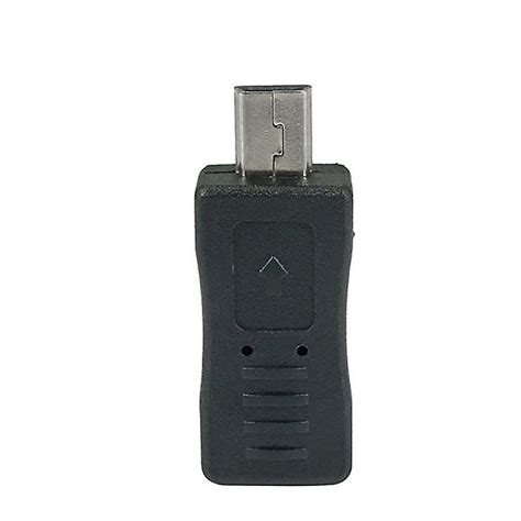 1 Pc Portable Micro Usb Female To Mini Usb Male Adapter Connector