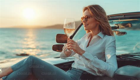 Sunset Cheers By The Sea Dealai Art Marketplace