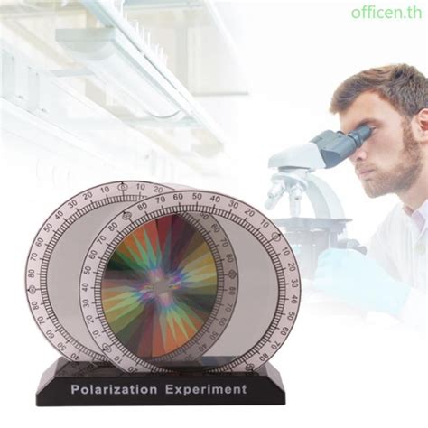 cen precision physical experiment polarizer light polarization demonstrator shopee thailand