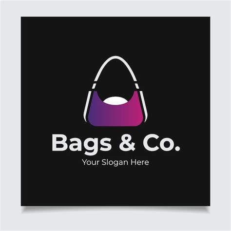 Premium Vector Unique Bags Business Logo Minimalist