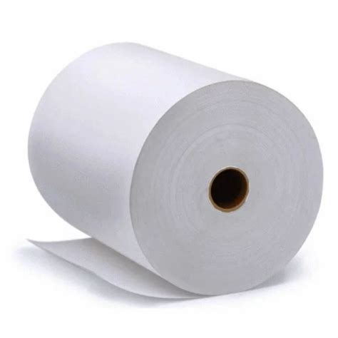 Plain White Pos Paper Roll Gsm 80 Gsm At Rs 25roll In Siliguri Id 2849738603955