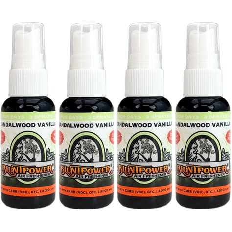 4 Pack Blunt Power Spray 1 5 Oz Cool Blue Scent