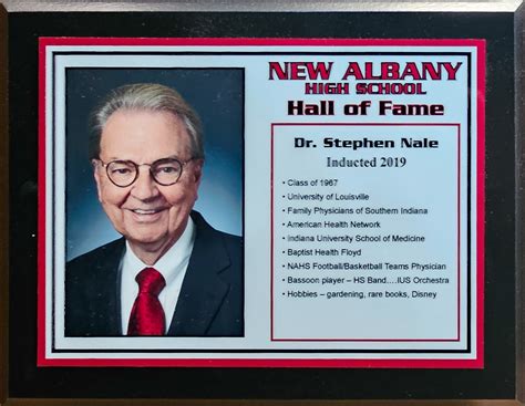 Dr Stephen Nale Nafcs Hall Of Fame