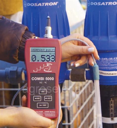 Кондуктометр COMBI 5000 EC STEP — купить по доступной цене | АГРОСЕЛЕНА