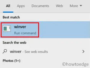 How To Check The Windows Build Version On Your PC