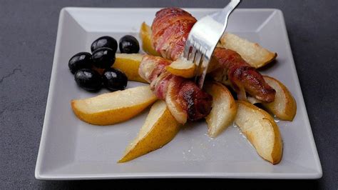 Печень в беконе - Рецепты от Со Вкусом - YouTube