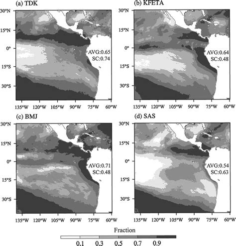 The Model Simulated Monthly Mean October 2006 Total Cloud Fraction