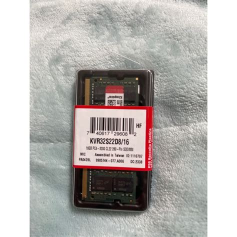 【kingston】筆電記憶體ddr4 16g 3200 筆記型 蝦皮購物