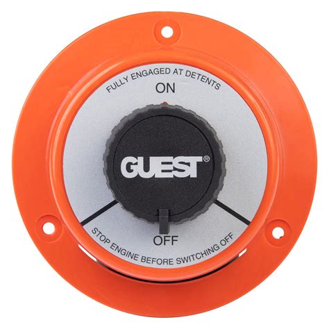 Guest® 2102 Onoff Polycarbonate Surface Mount Battery Switch For 6