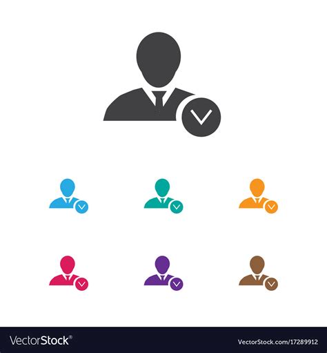 Complex Symbol On Candidate Royalty Free Vector Image