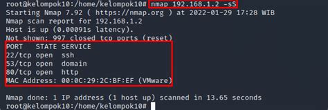 Scanning Keamanan Jaringan Menggunakan Kali Linux