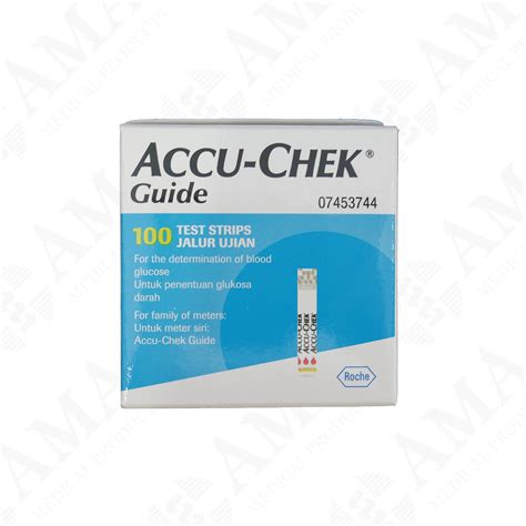 Roche Accu Chek Guide Blood Glucose Strips