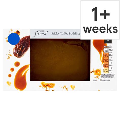 Tesco Finest Sticky Toffee Pudding 400g Tesco Groceries