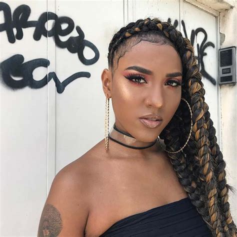 23 Gorgeous Jumbo Lemonade Braids To Copy Asap Stayglam