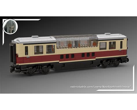 Lego Moc Rheingold Panorama Passenger Wagon By Neosephiroth