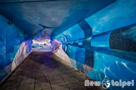 新北新莊景點〡中港大排〡18公里12項海洋主題光雕步道 七彩水母登陸中港 鯨采中港光雕展 滿天星斗的積木橋 小菲親子玩樂生活