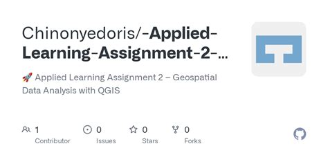 Github Chinonyedoris Applied Learning Assignment 2 Geospatial Data Analysis With Qgis 🚀