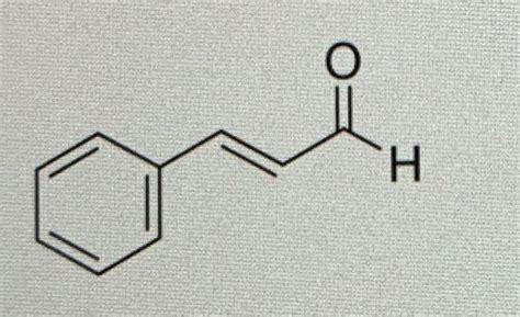 Solved Provide A Synthesis Scheme For Trans Cinnamaldehyde