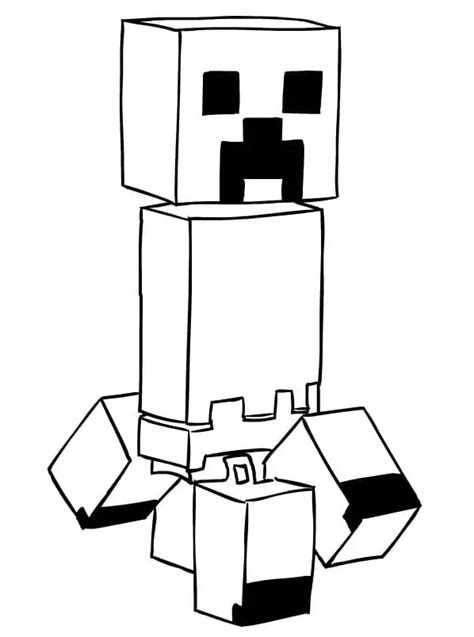 Printable Minecraft Creeper