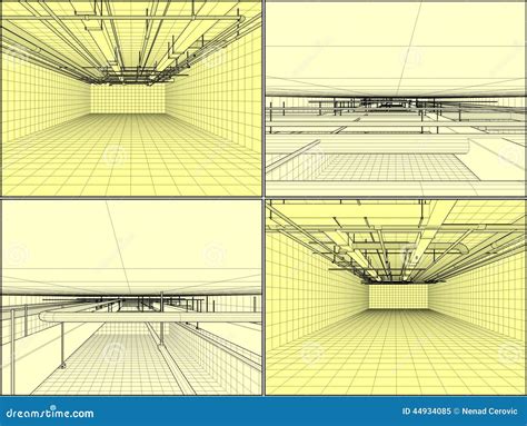 Ventilation System Isometric 3d Banner Header Vector Illustration
