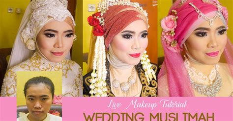 yukalicious live makeup tutorial wedding muslimah 2016