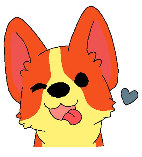 Pixilart Corgi By Dorkus