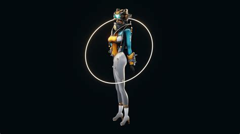 Sci Fi Scout Girl