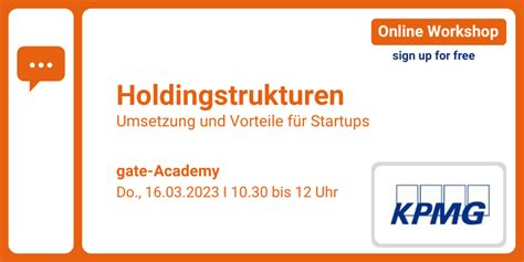 Online gate Academy Holdingstrukturen Umsetzung und Vorteile für