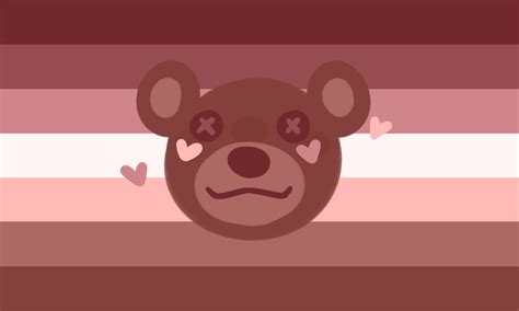 Teddy Bear Lesbian Flag For Spacepupperisgay Haha Thats Gay