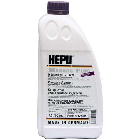 Антифриз HEPU P999 G12+ 1.5L — MAXCAR