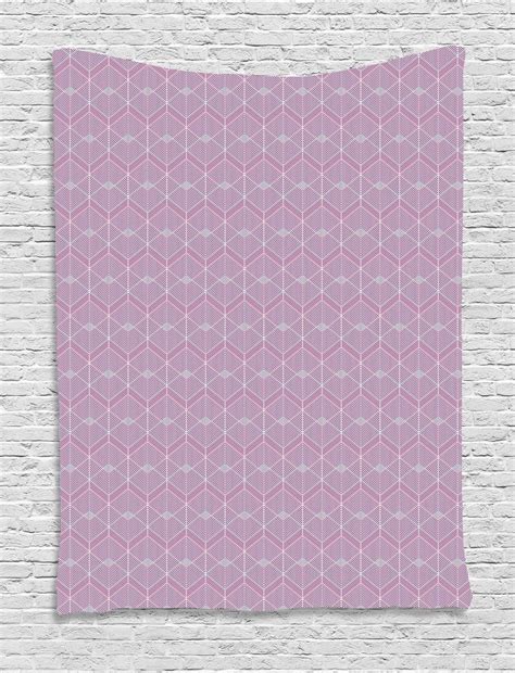 Geometric Tapestry Repeating Diagonal Lines With Geometric Design
