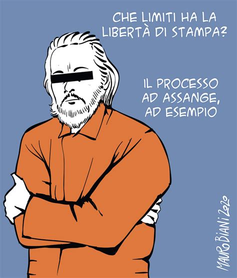Assange At Mauro Biani Punto It