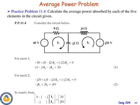 PPT Chapter 11 AC Power Analysis PowerPoint Presentation Free Download ID 6594393