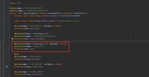 关于多租户组件及SessionLogEntry的BUG 问题反馈 jmix cn