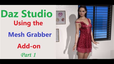 Daz Studio Mesh Grabber Tutorial Part Youtube