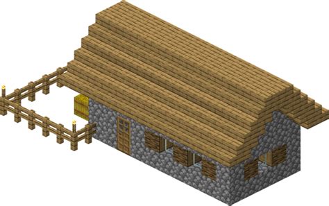 村庄结构图示平原马厩1 中文 Minecraft Wiki