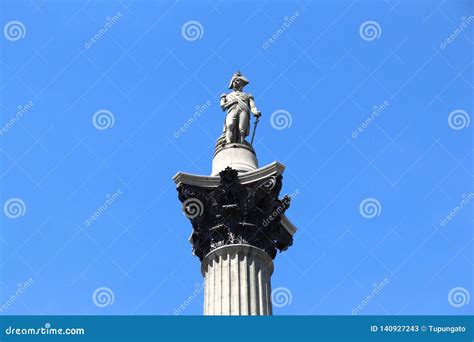 London Nelson S Column Editorial Stock Photo Image Of Hero 140927243