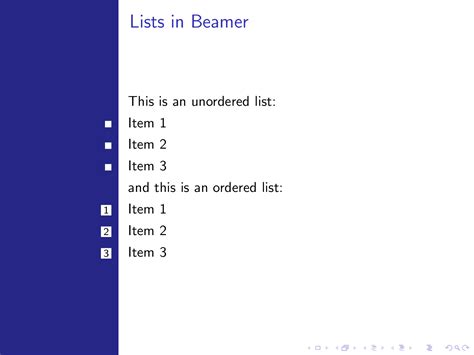 Beamer Themes Full List Latex Beamer