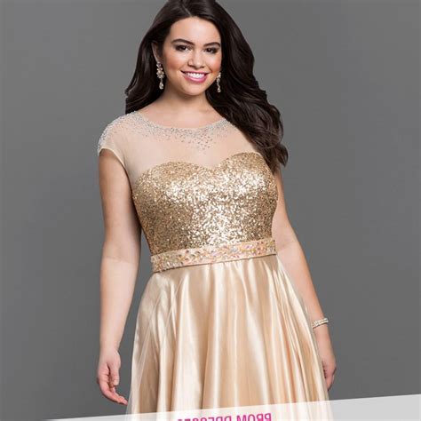 Plus Size Ball Gown Prom Dresses Pluslookeu Collection
