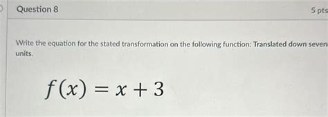 [answered] question 8 5 pts write the equation for the stated kunduz
