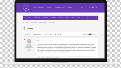 Computer Program Responsive Web Design Template Joomla Material Design
