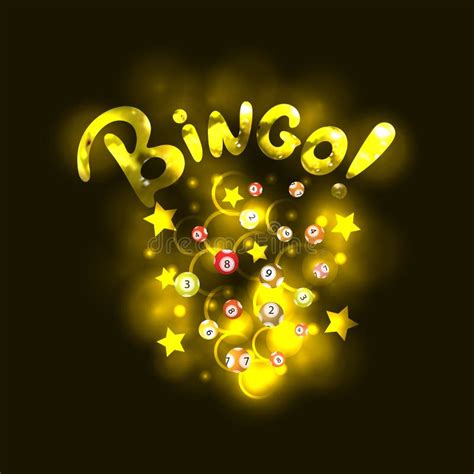 Bolas Del Número De La Lotería Del Bingo Del Vector Aisladas En El