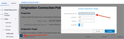 Configuring Elastic Sip Trunking As A Twilio Byoc Trunk Elastic Sip