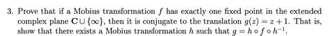 [solved] 3 prove that if a mobius transformation f has e