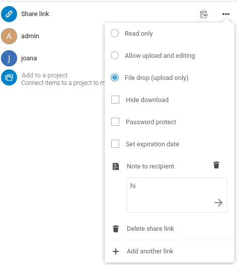 Update Share Dialog With The Latest Share Option In The Server · Issue 2178 · Nextclouddesktop